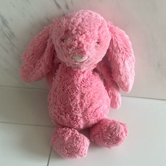 Jellycat | Toys | Jellycat Bashful Bunny Pink Strawberry Stuffed Plush ...